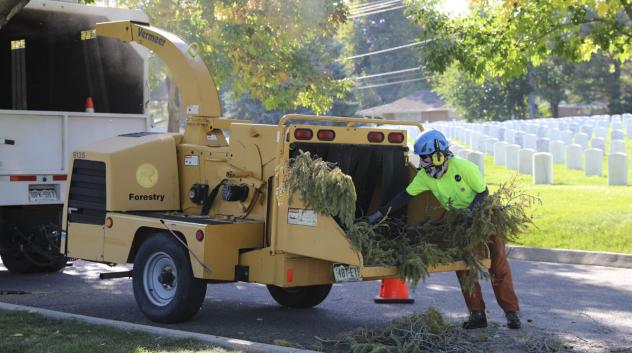 Forestry Team Honors Veterans at Fort Logan National Cemetery During ...