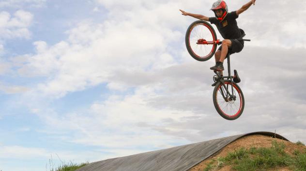 New Bike Trick Jump at Valmont Sends Riders Soaring | City of Boulder