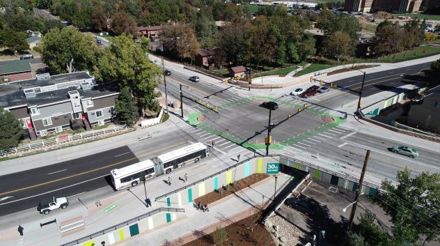 30th Street and Colorado Avenue Protected Intersection and Underpass ...