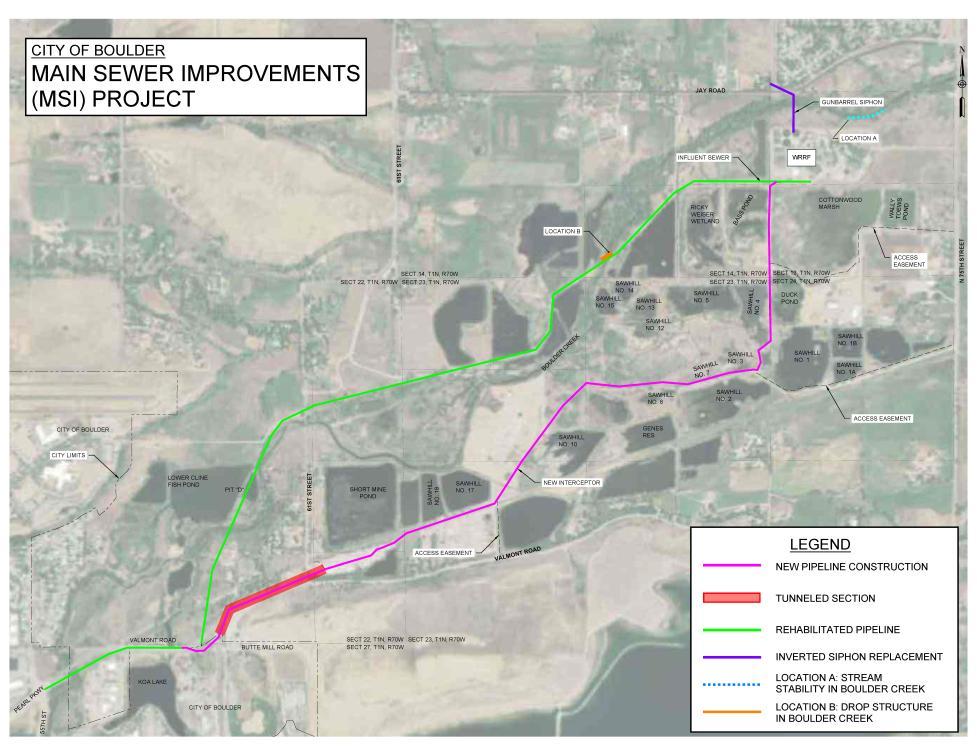 Main Sewer Improvements Project | City of Boulder