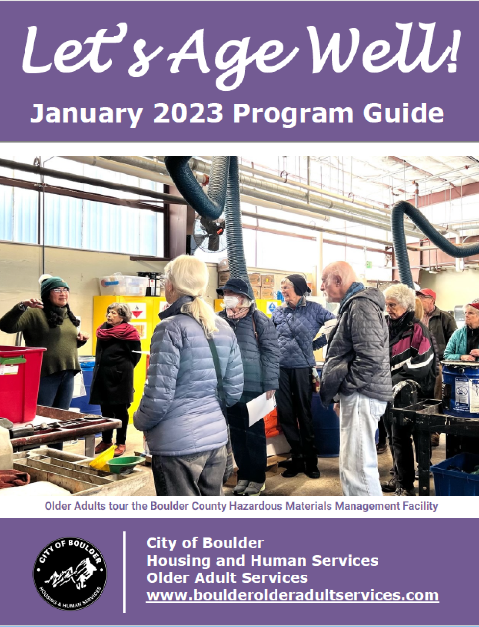 Let's Age Well Program Guide | Stadt von Boulder