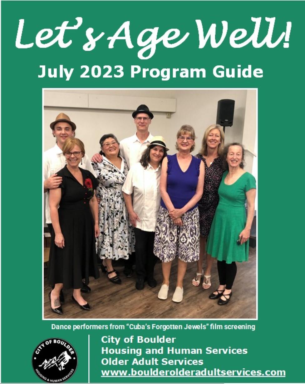 Let's Age Well Program Guide | City of Boulder