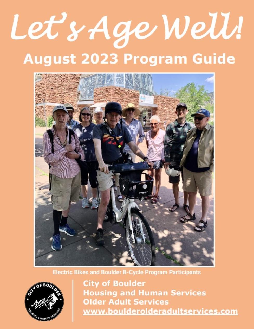 Let's Age Well Program Guide | City of Boulder